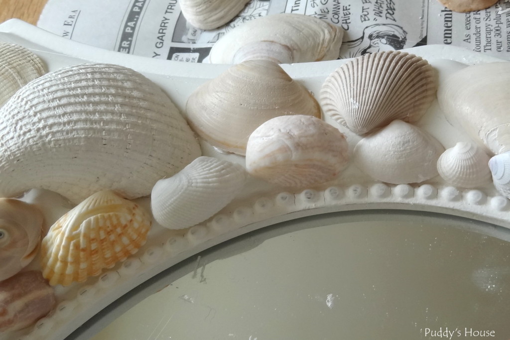 DIY Seashell Mirror – Puddy's House